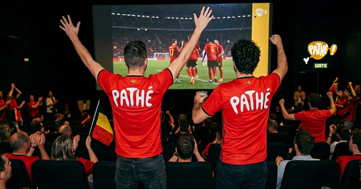 Rode Duivels op groot scherm in bioscoop Pathé: “Enige cinema in ...