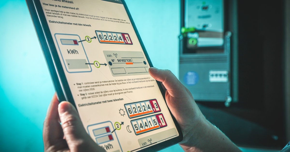 Fluvius mail om meterstanden door te geven is geen phishing | Kortrijk | HLN.be