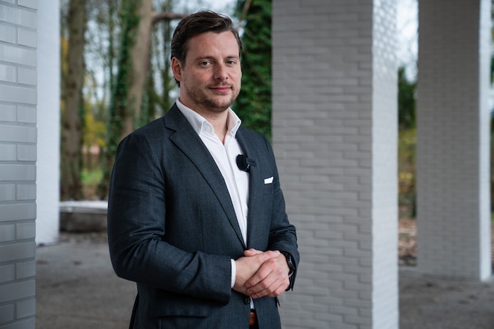 Familieman en ondernemer Laurent Cooreman (38), die dankzij een van ...