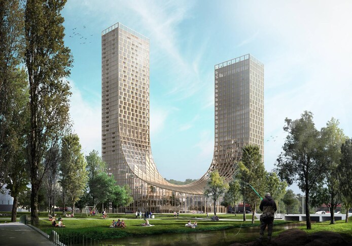 IN BEELD. Eindhoven krijgt grootste houten gebouw ter wereld ...