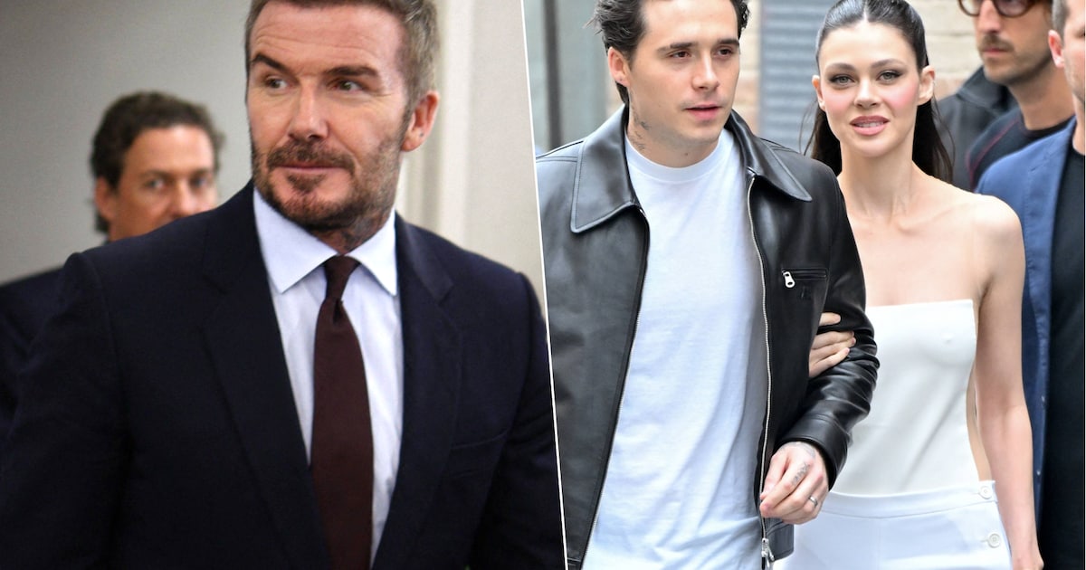 David Beckham reageert indirect op oorlogsverklaring van zoon Brooklyn ...