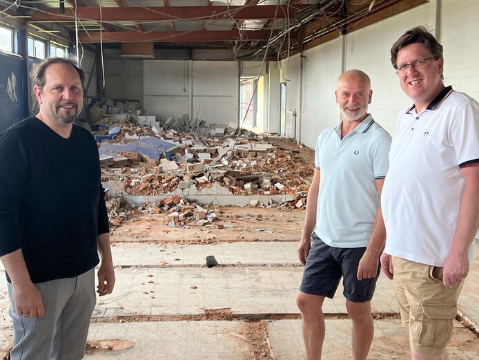 Renovatie Sporthal 1 volop aan de gang: “Begin 2025 zal hier weer volop ...