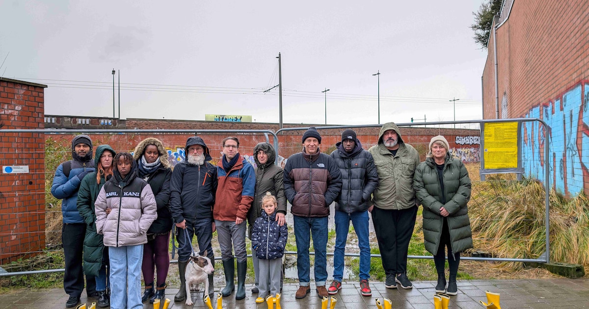 Protest in Antwerpse Damwijk tegen komst van 107 studentenkoten: “We ...