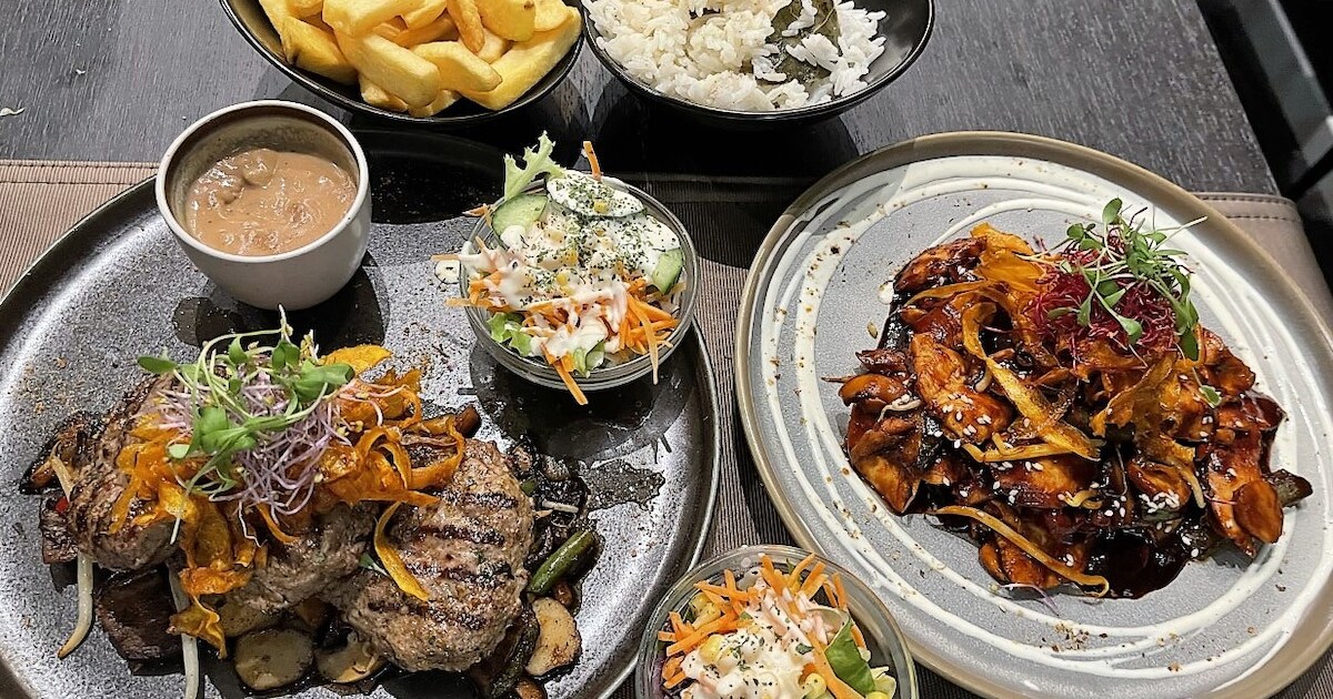 RESTOTIP. The Golden Olive: afgewerkte gerechten in een fancy interieur ...