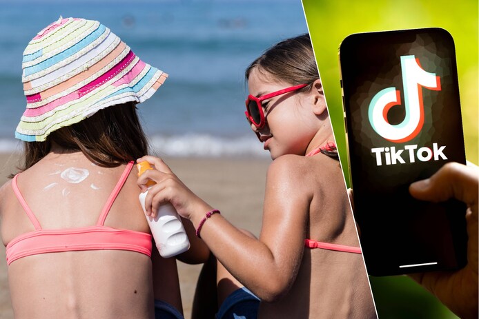 FOD Volksgezondheid waarschuwt voor gevaarlijke TikTok-video’s: blijf zonnecrème smeren ...