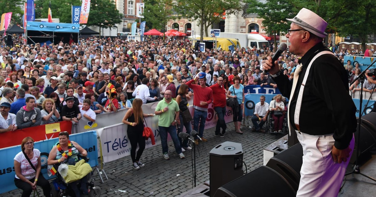 Charmezanger Remy Ray (84) dan toch op podium op Vossenplein | Brussel ...