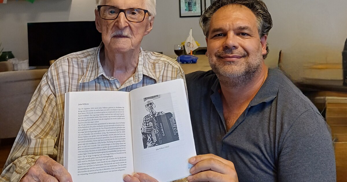 Oorlogsgetuige Jules Willems krijgt bijzondere dichtbundel voor 100ste ...