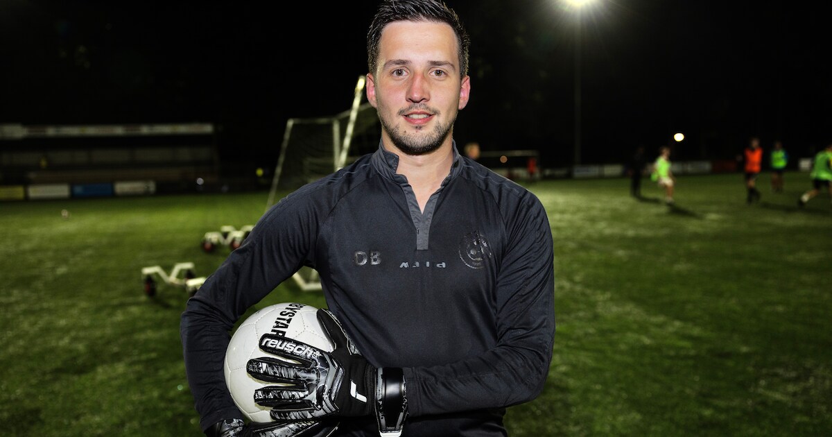 Doelman viert na kruisbandblessure zijn comeback bij Bergeijk: ‘Er was ...