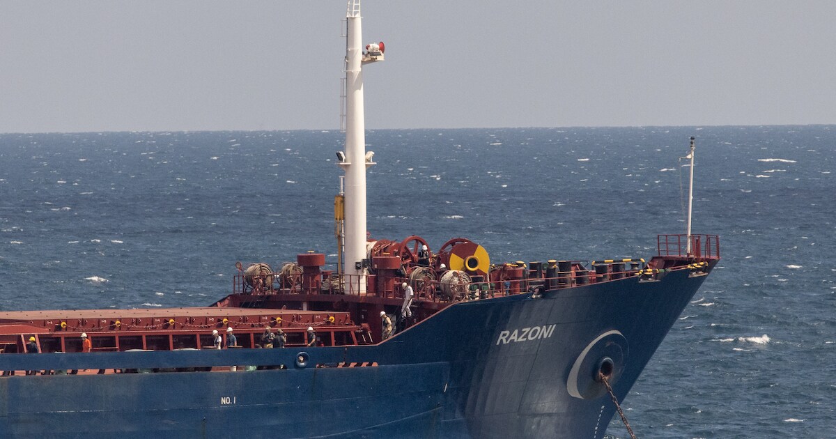 Vier schepen geladen met landbouwproducten verlaten Oekraïense havens ...