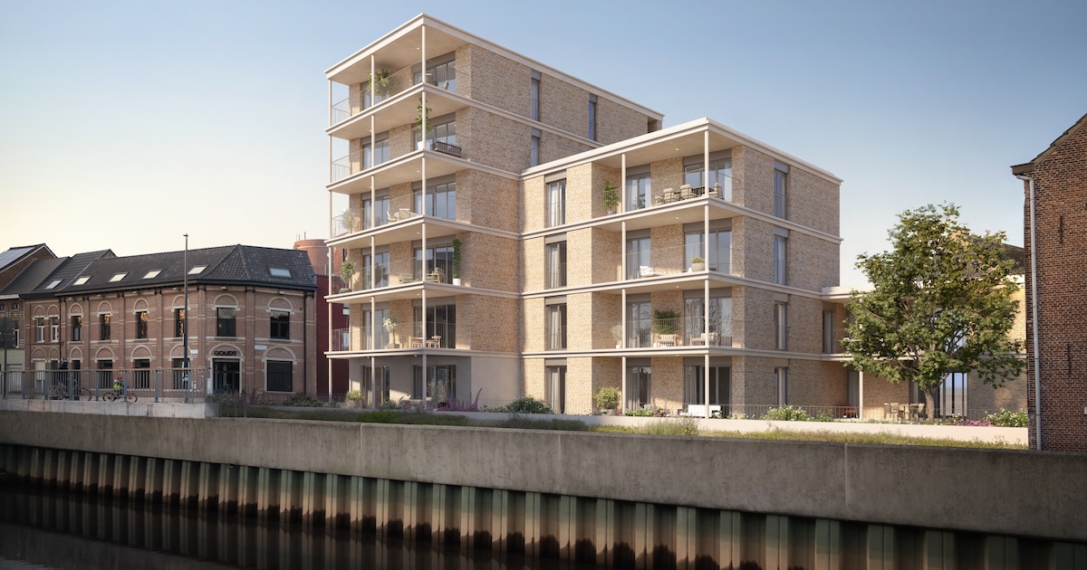 Nieuw woonproject Lisper’Eau omvat 14 appartementen met zicht op de ...