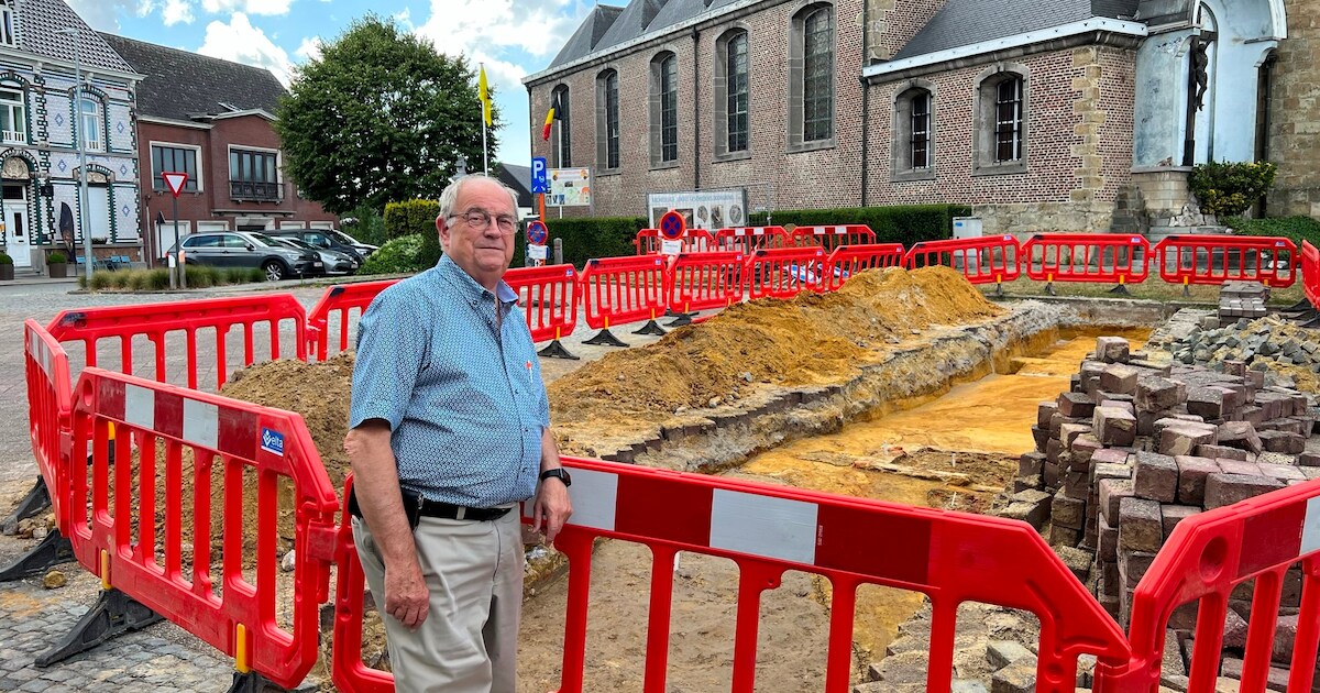 Archeologische opgravingen gaan heraanleg dorpsplein vooraf: “Echte ...