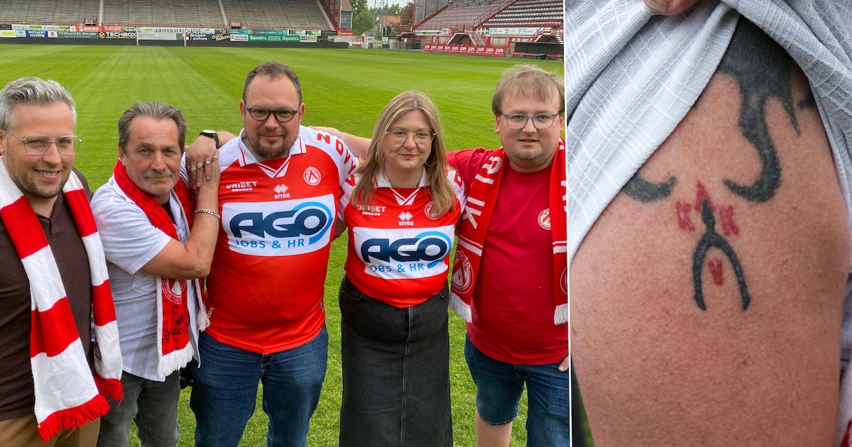 1 jaar geleden zetten ze Gulden Spoor-tattoo om redding KV Kortrijk te ...