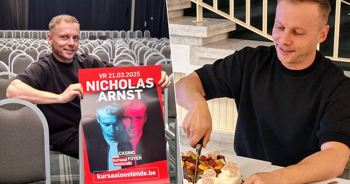 Goochelaar Nicholas Arnst viert 34ste verjaardag én kondigt extra ...