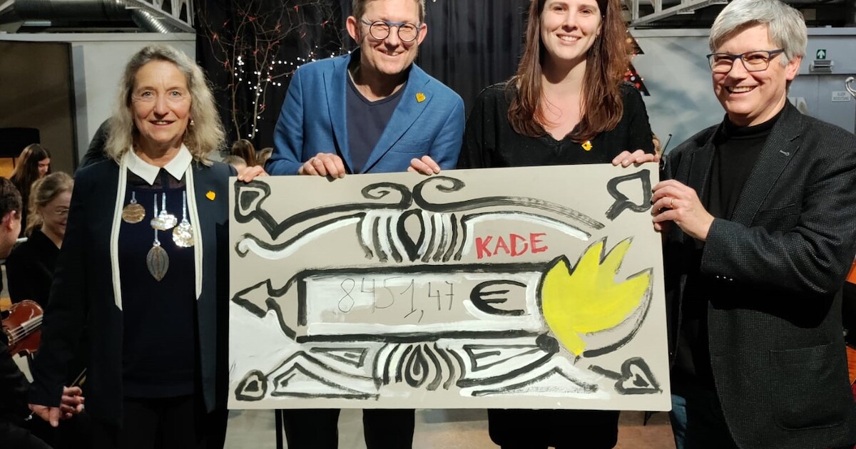 KADE zamelt 8.451 euro in voor Warmste Week | Deinze | HLN.be