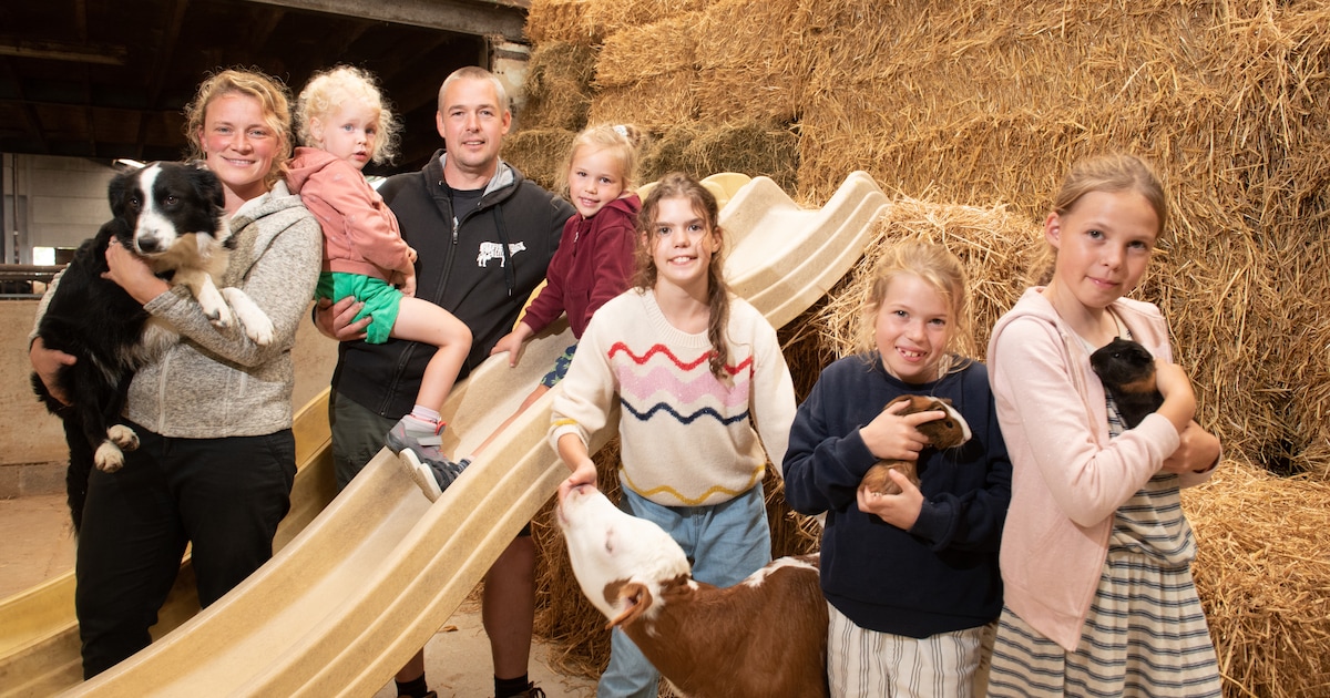 Een florerend melkveebedrijf uitbaten én vijf dochters grootbrengen ...