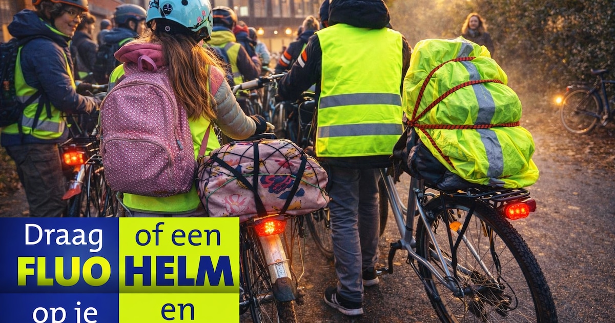 Politiezone Vlas trapt voor vijfde jaar campagne rond fluokledij en ...