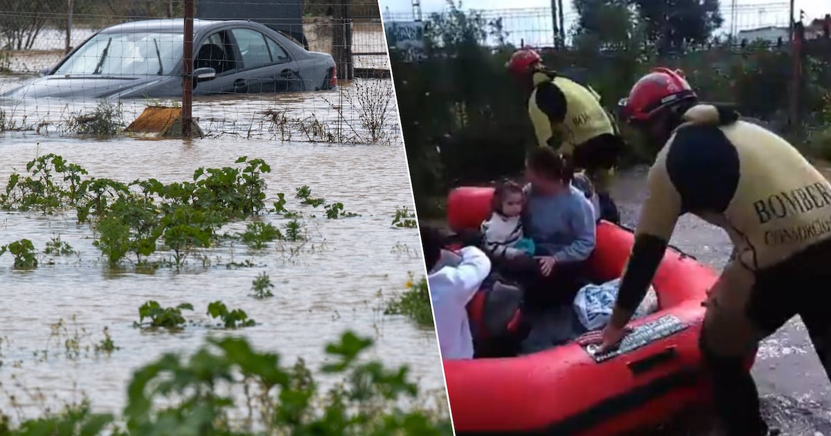 Opnieuw meerdere plaatsen in zuiden van Spanje overstroomd door storm ...