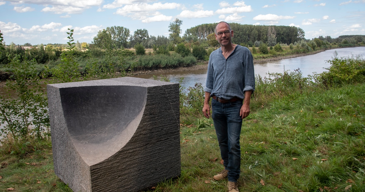 Beeldend kunstenaar Luc De Man exposeert in De Goudmijn | Wetteren | HLN.be