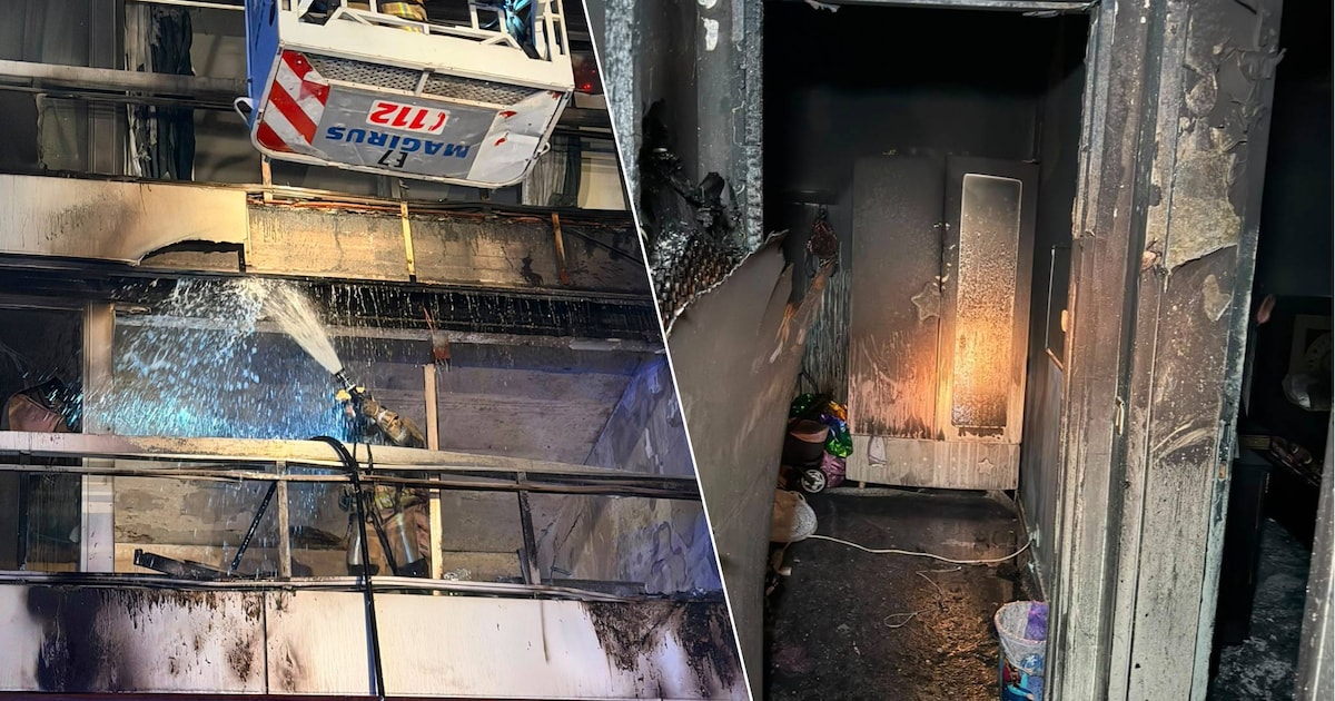 Zes personen bevangen door rook bij appartementsbrand in Sint-Jans ...