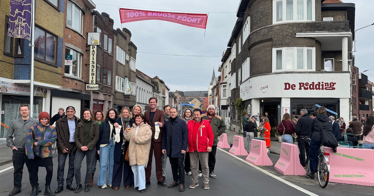 “Hier is altijd leven”: stad lanceert campagne ‘100% Brugse Poort’ om ...