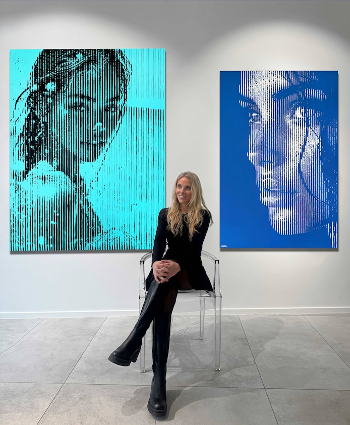 Montana Engels' tentoonstelling in Vision XR Gallery volledig ...