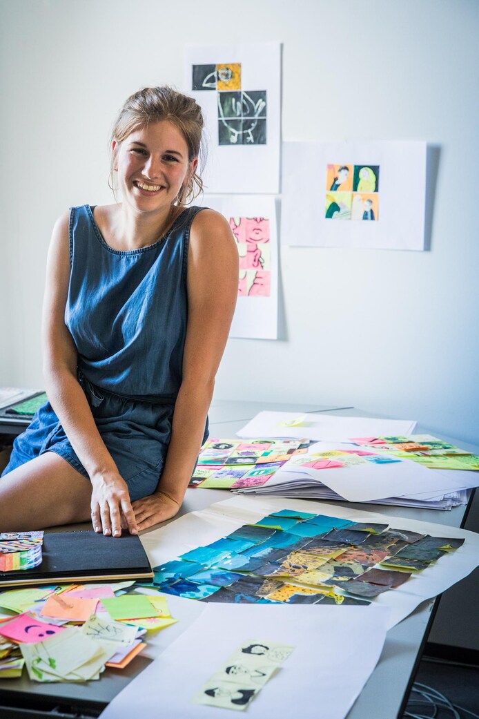 Kunstzinnige post-its voor goede doel | Gent | hln.be