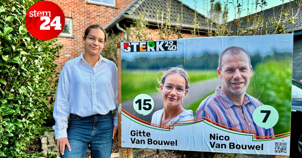 Amper 18 jaar, maar Gitte Van Bouwel is verkozen: “Ik had niet verwacht ...