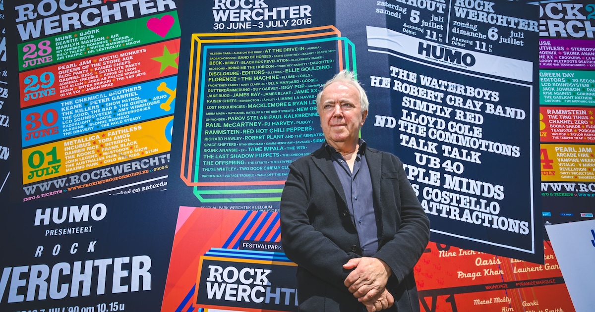 Bezieler van Rock Werchter Herman Schueremans bekroond tot ereburger ...