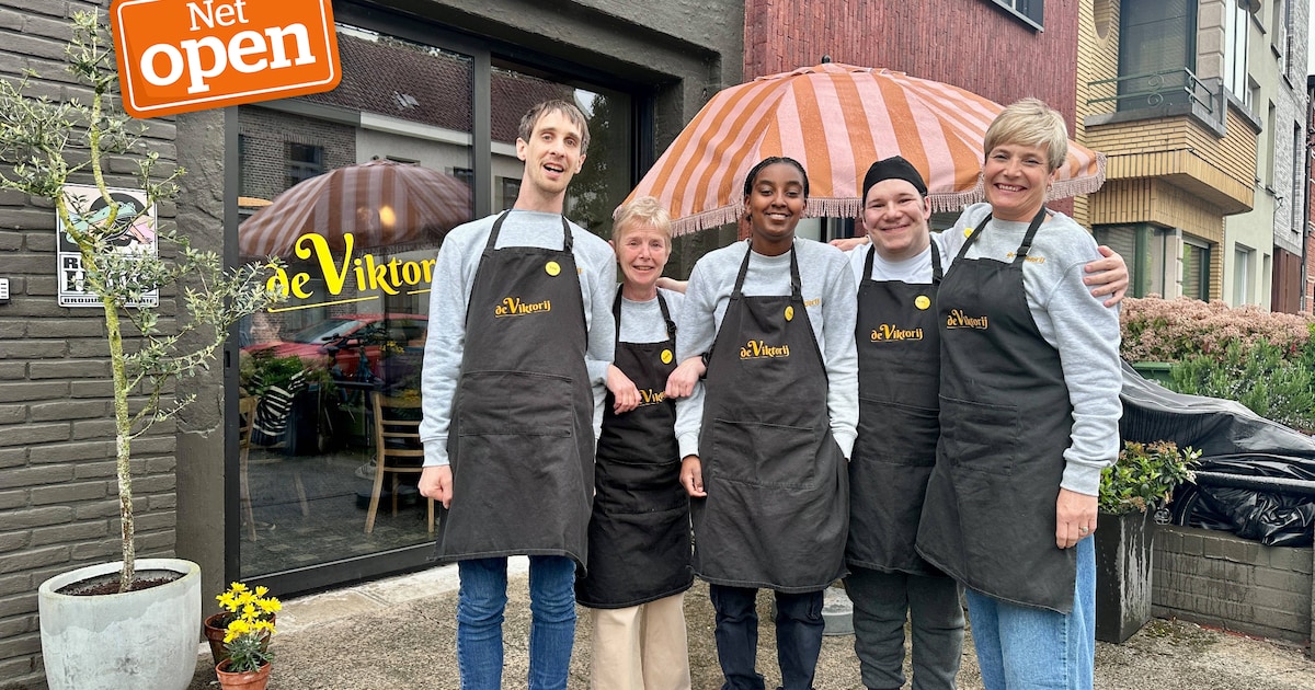 NET OPEN. De Viktorij, een lunch- en koffieplek gerund door mensen met ...