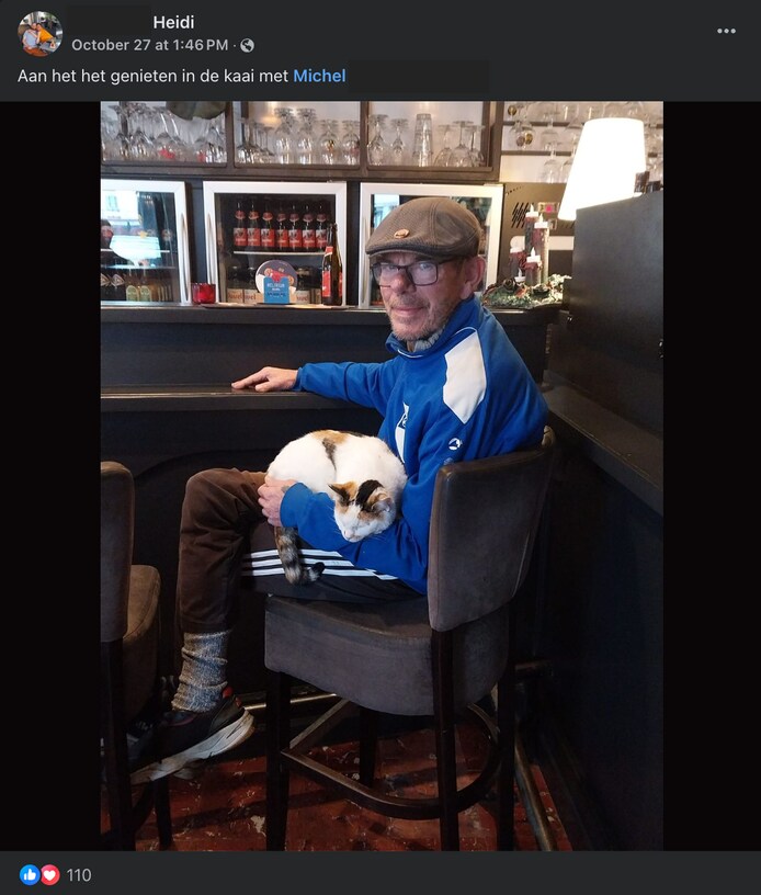 Roos, de kat uit Diest met 1.000 volgers op Facebook, gaat op café en bezoekt winkels en ...