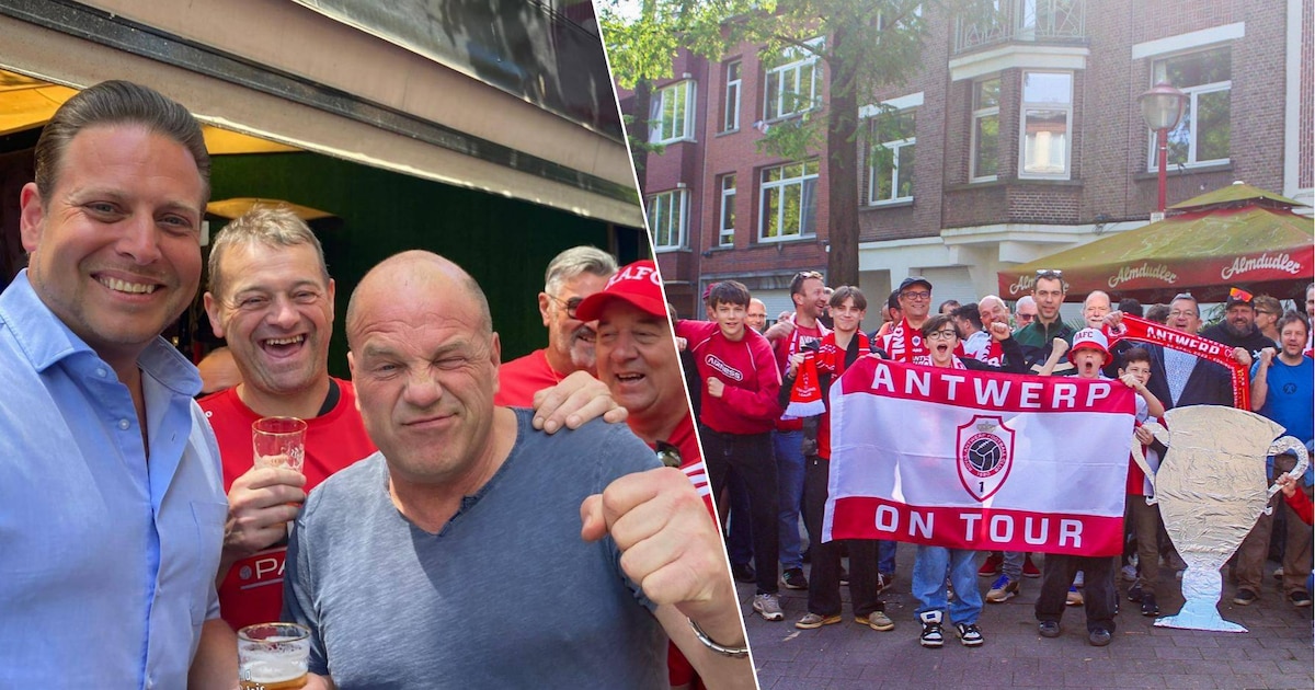 Antwerp-supporters steunen hun ploeg voor de Bekerfinale: “Wat de ...
