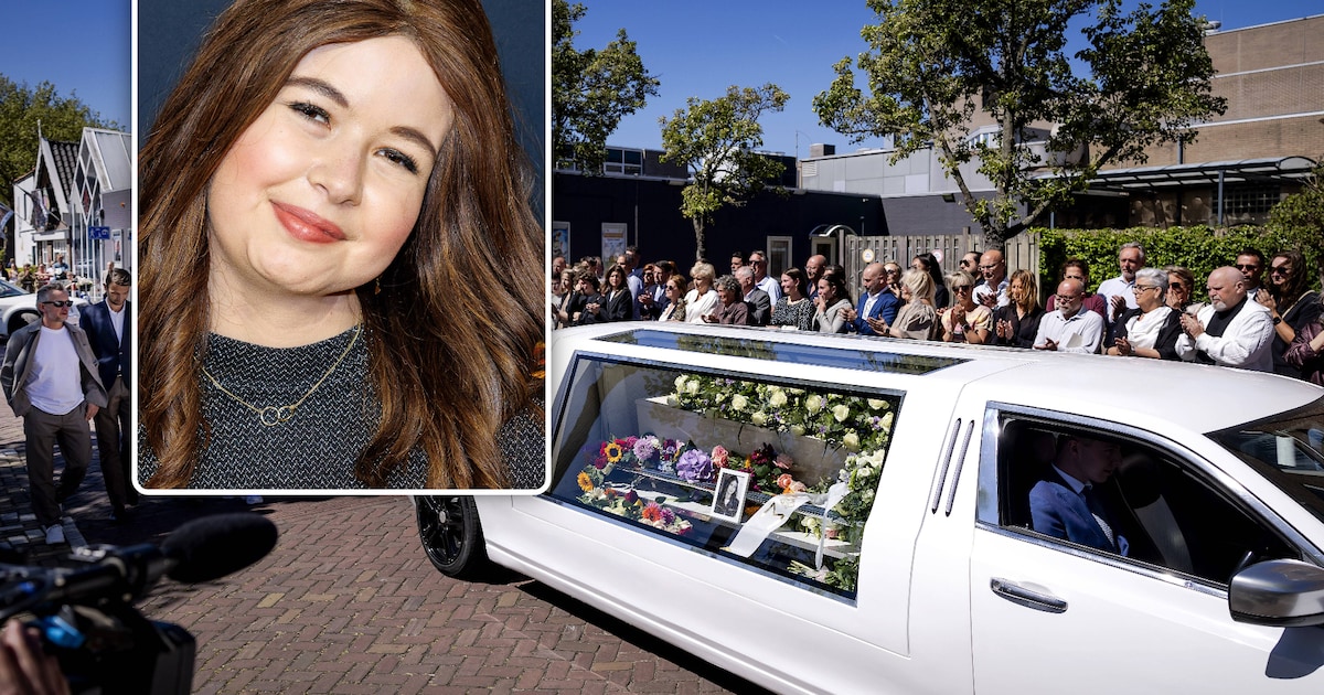 Duizenden mensen namen afscheid van Nederlandse influencer Jade Kops ...