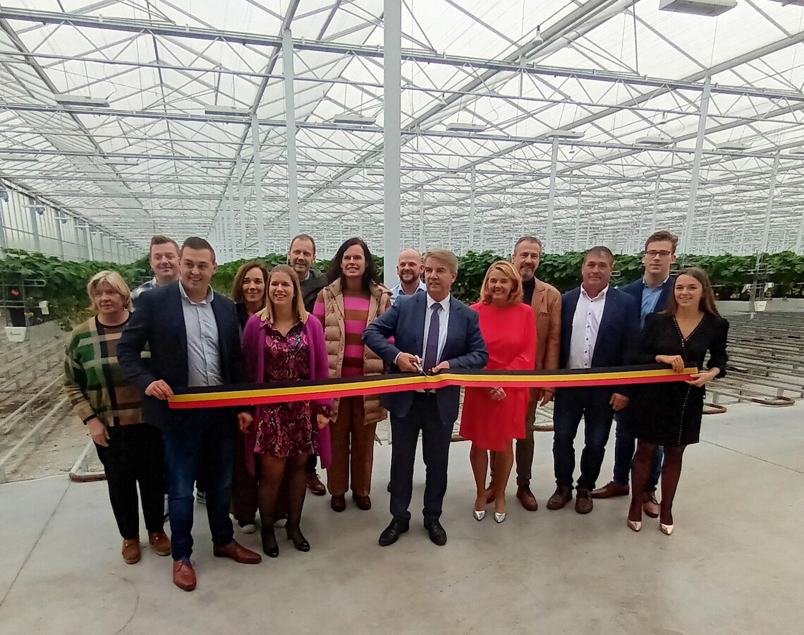 Oostkampenaar Cederic De Guffroy (23) is trots op nieuwe serres van 50. ...