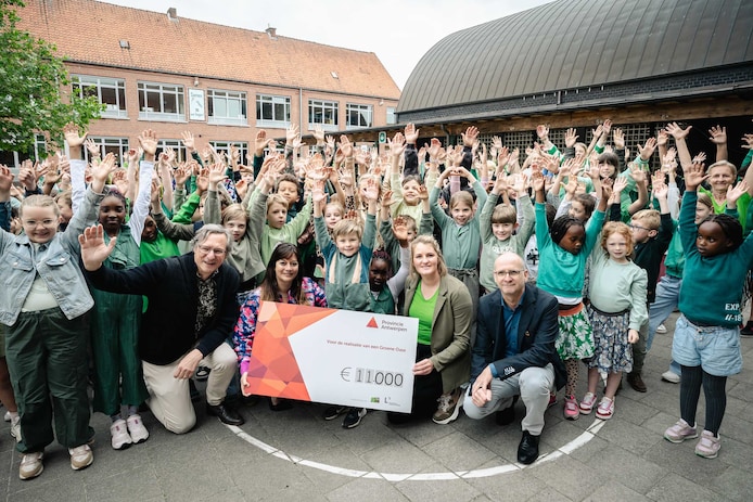 Basisschool De Vlieger gaat voor groene speelplaats | Kasterlee | hln.be