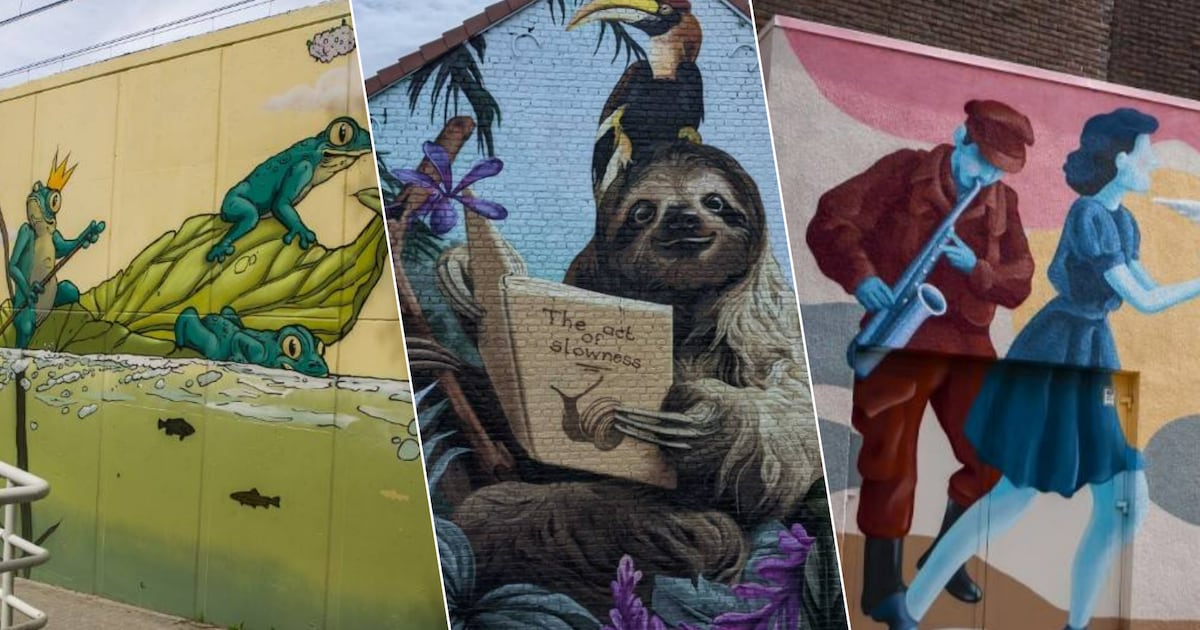 Inwoners kiezen mee: welke stijl krijgt de muurschildering op Fluvius ...