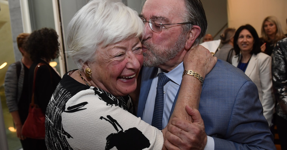 Françoise Desguin (86), echtgenote van Herman De Croo en moeder van ...