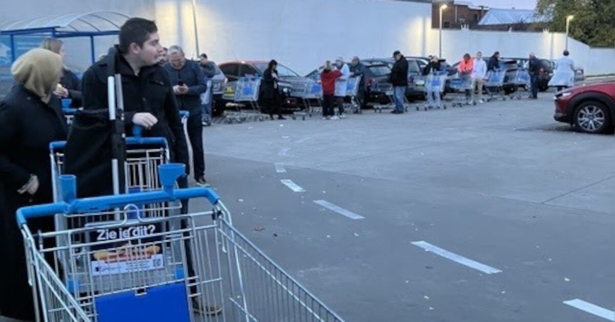 Koopjesgekte bij Albert Heijn in Willebroek: lange rijen voor de deur ...
