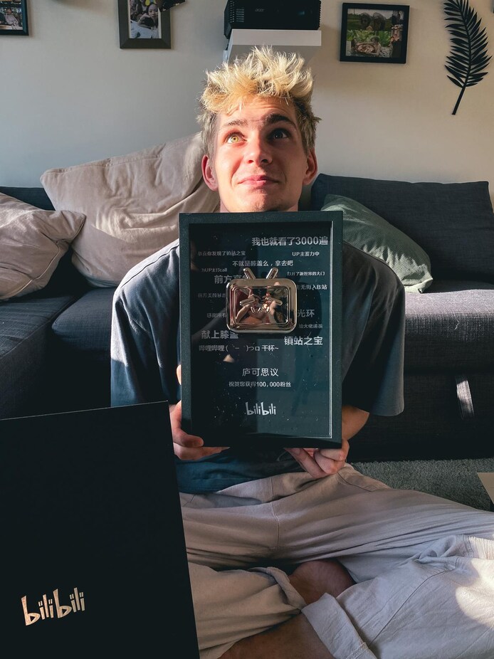 Vlaamse Lucas heeft 250.000 volgers op Chinese versie van TikTok ...