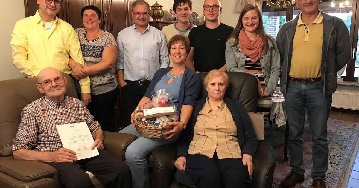 Herman en Christiane zijn 60 jaar getrouwd | Linter | HLN.be