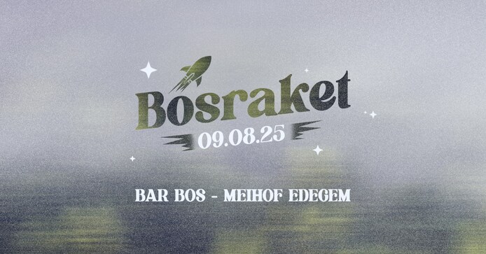 Bar Bos organiseert derde editie van Bosraket: “Een speeltuin voor ...