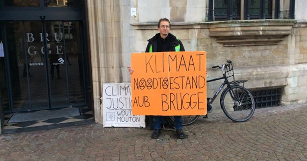 Klimaatactivist Wouter Mouton krijgt navolging: Grootouders voor het ...