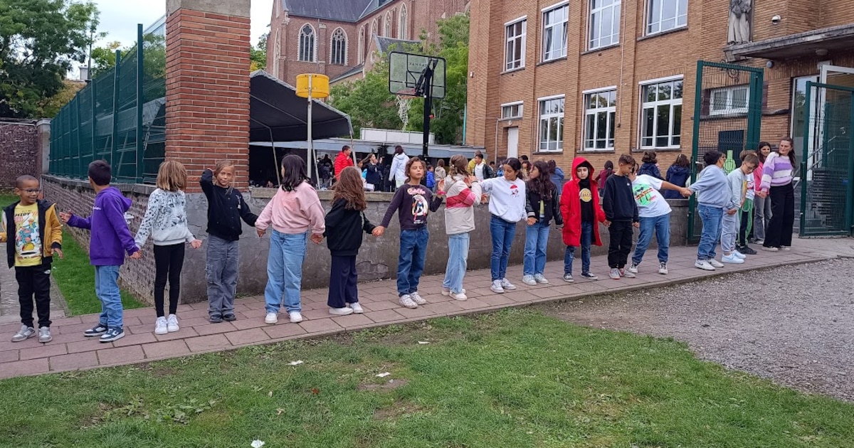 Sint-Jozefschool Strombeek sluit week tegen pesten af met heuse ...