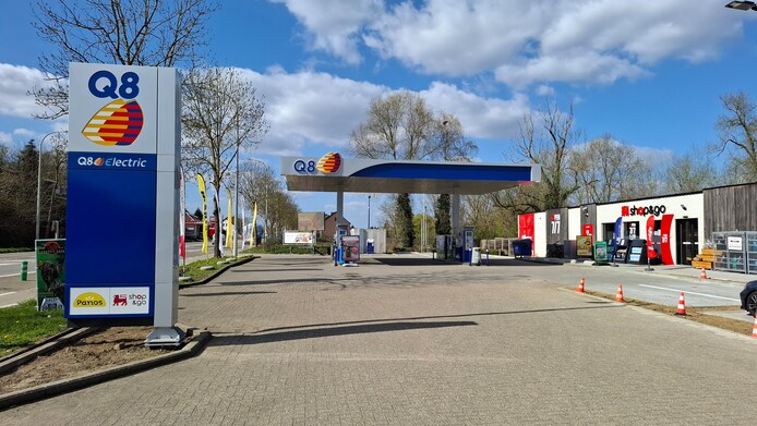 Q8 breidt station Diest Webbekom uit met snelladers, shop en terras ...
