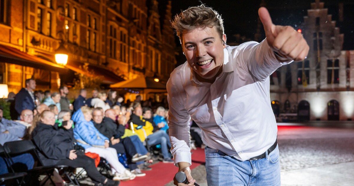 Stijn Van de Voorde van Studio Brussel sluit Katuit mee af tijdens ...