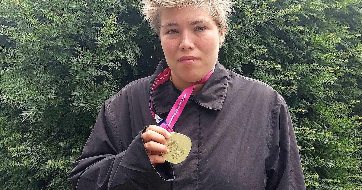 Lore (19) scoort met Special Flames op Wereldspelen van Special ...