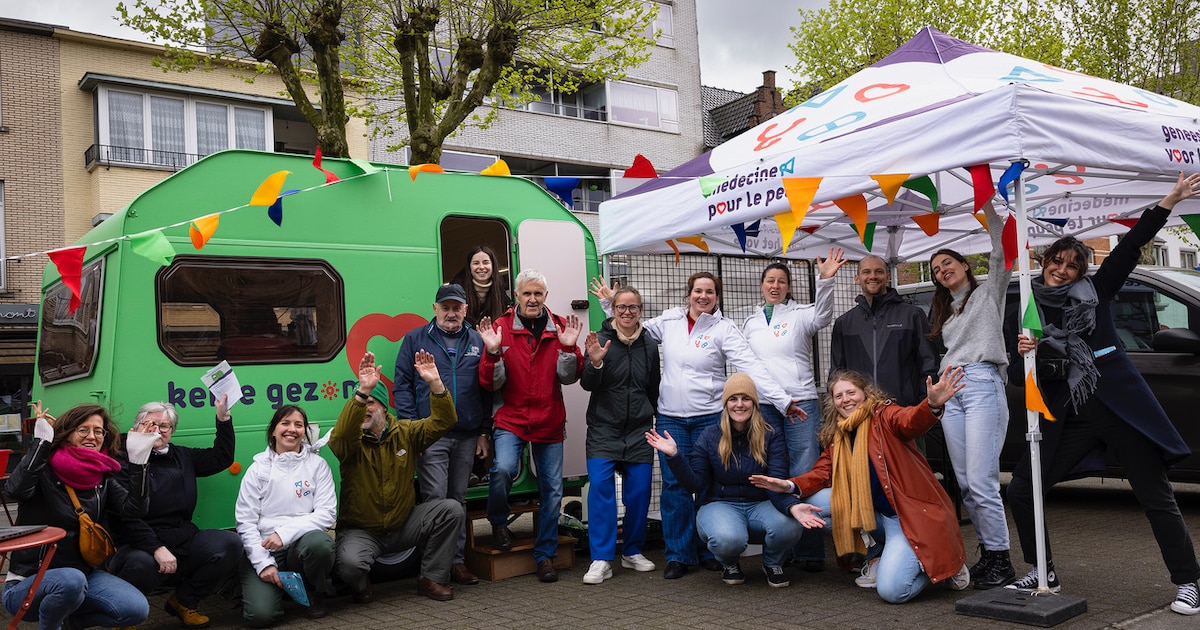 Geneeskunde voor het Volk trekt met caravan ‘Kerre gezond’ met advies ...