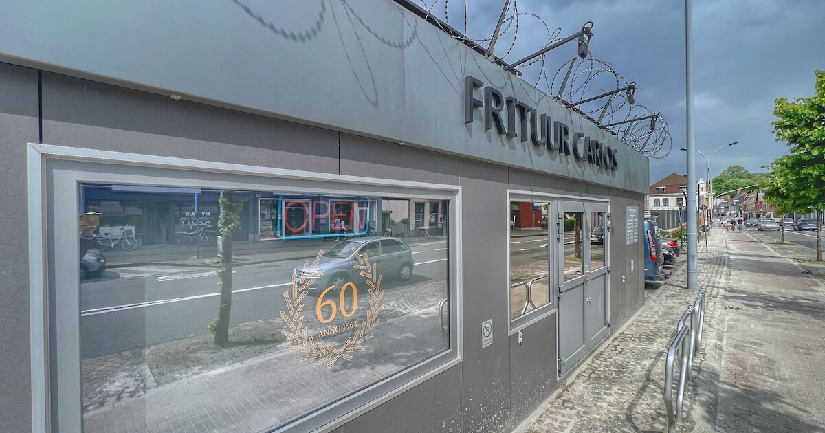 Daar is de prikkeldraad: frituuruitbater ‘wapent’ zich voor titelfeest | Voetbalfeest in Brugge ...