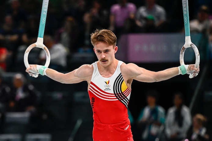 Gym Izegem zendt olympische finale van Glen Cuyle op groot scherm uit ...