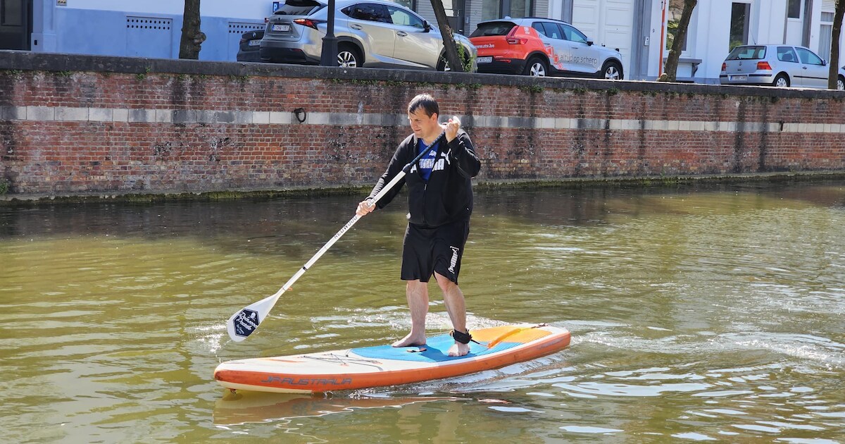 Vanaf nu kan je ook supsurfen op de Binnennete in het weekend | Lier ...