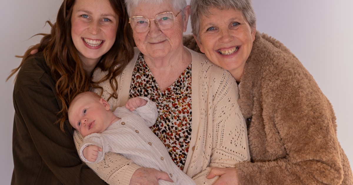 Geboorte van Mia Dockx zorgt voor Heists viergeslacht | Heist-Op-Den ...